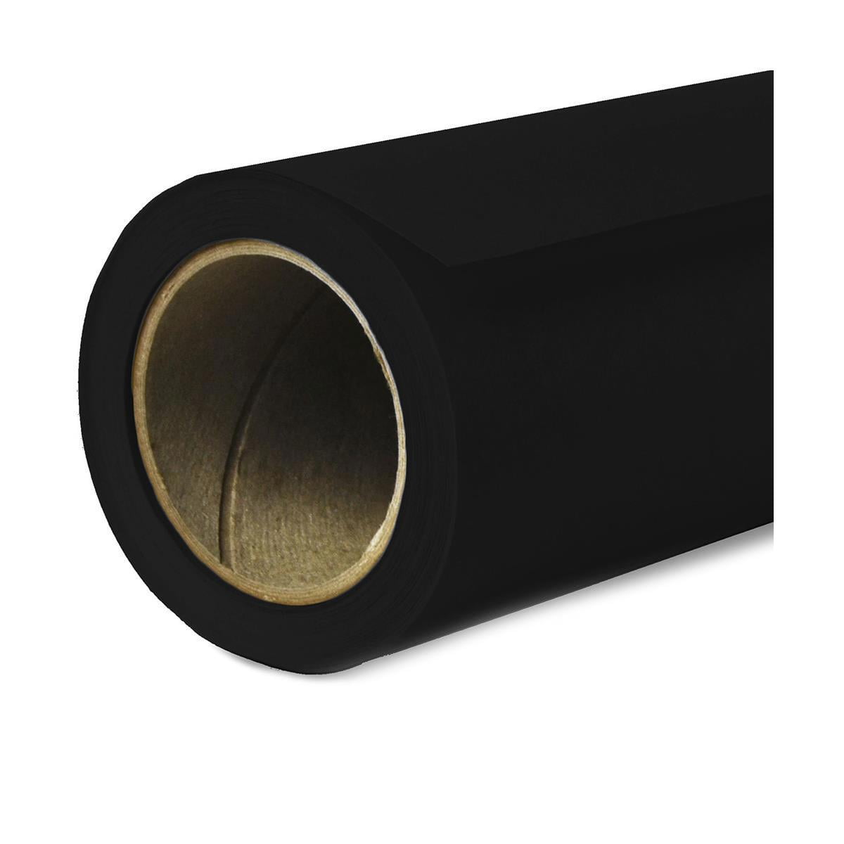 Savage Seamless Background Paper 86" x 12 yd Black - Walmart.com