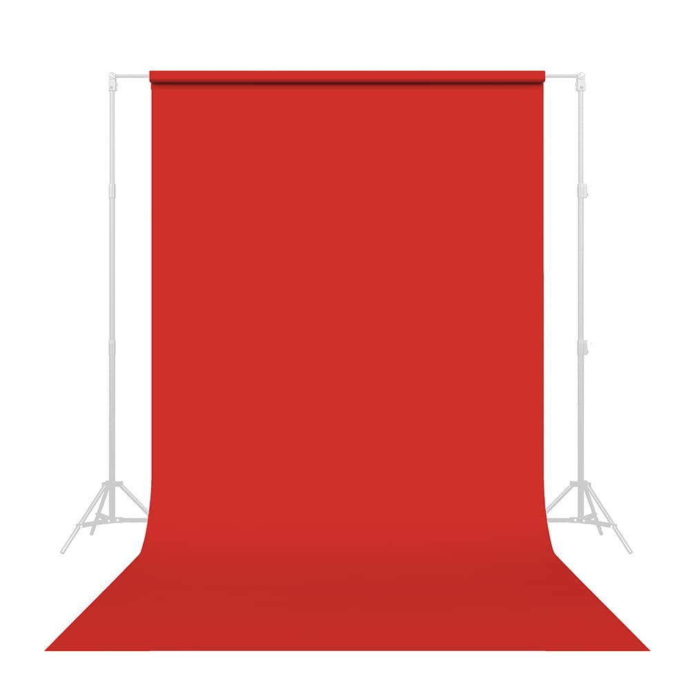 Savage Seamless Paper Photography Backdrop - Color #8 Primary Red, Size ...