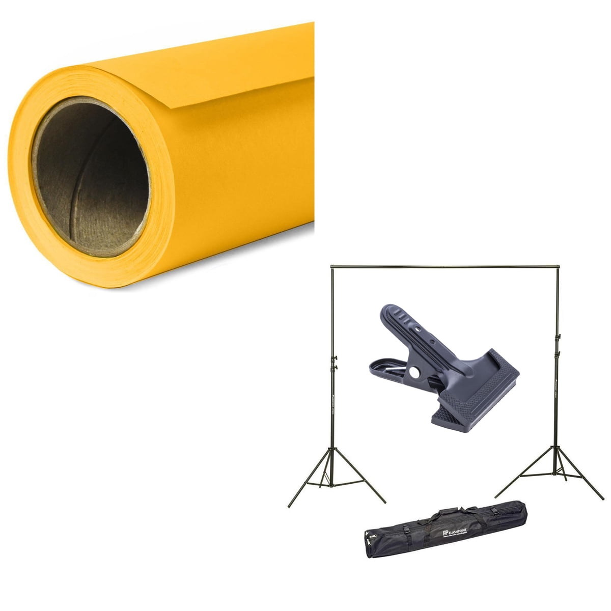 Savage Widetone Seamless Background Paper, 107" wide x 150' Deep Yellow ...