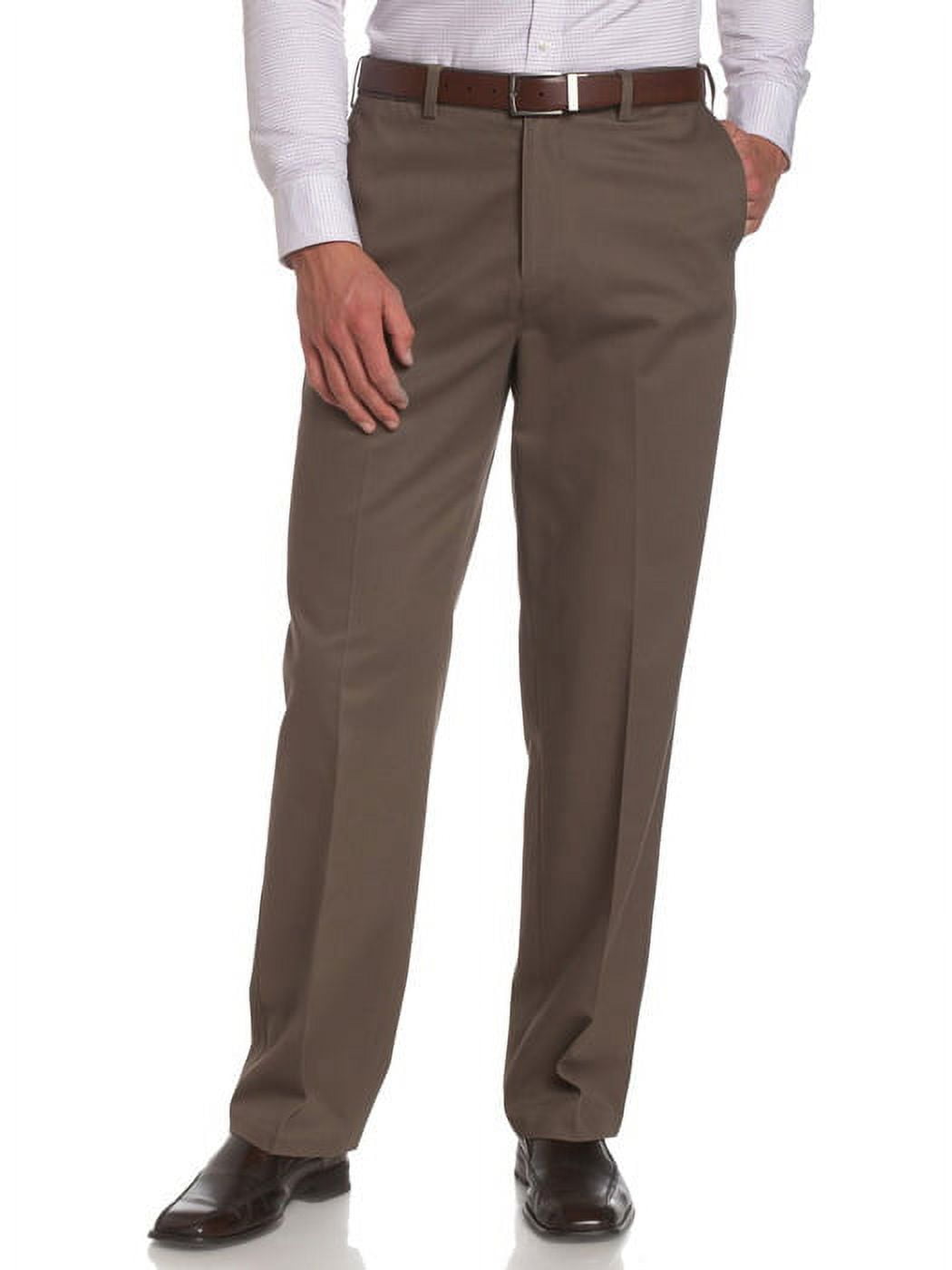 Savane Men's Flat Front Performance Chino Pants - Walmart.com