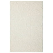 Linon Elegance Flowers & Plants Transitional Area Rug, Black, 2' x 3 ...