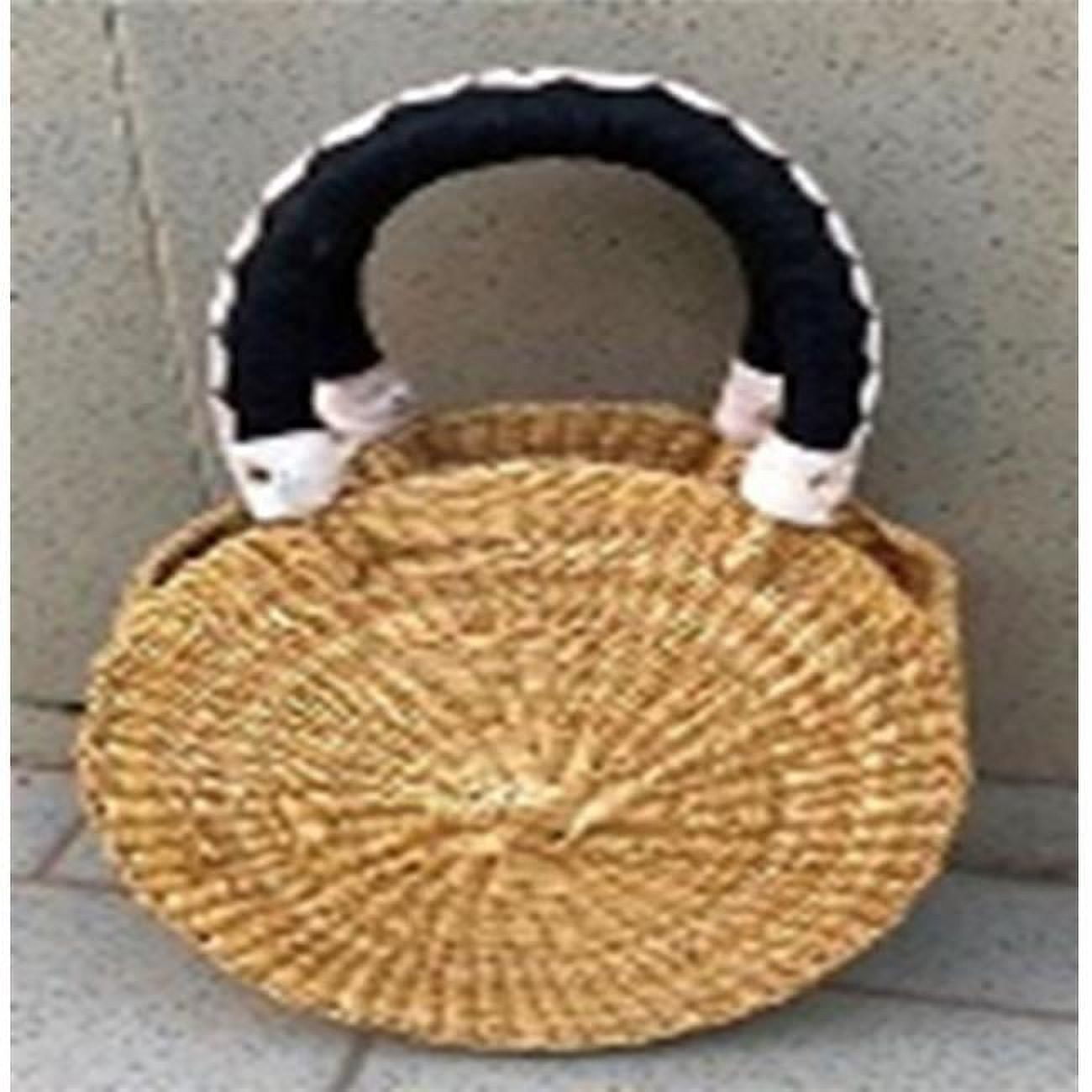 Savanna Circular Handbag, Natural - Mini - Walmart.com