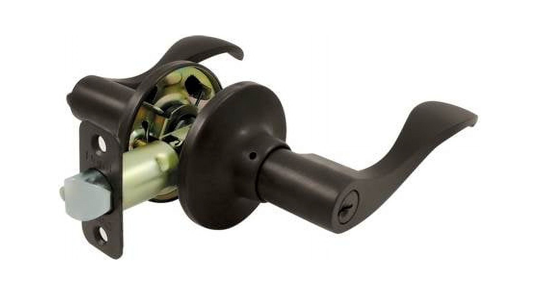 Savanna Residential Entry Lever (Left - Antique Brass) - Walmart.com