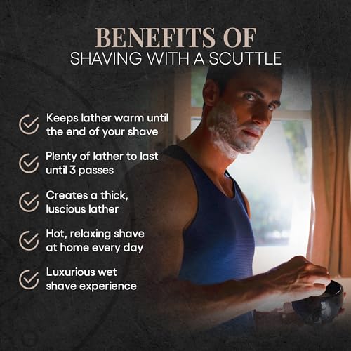 Savanna Shaving Scuttle Mug - Porcelain Scuttle Shaving Mug, Shaving ...