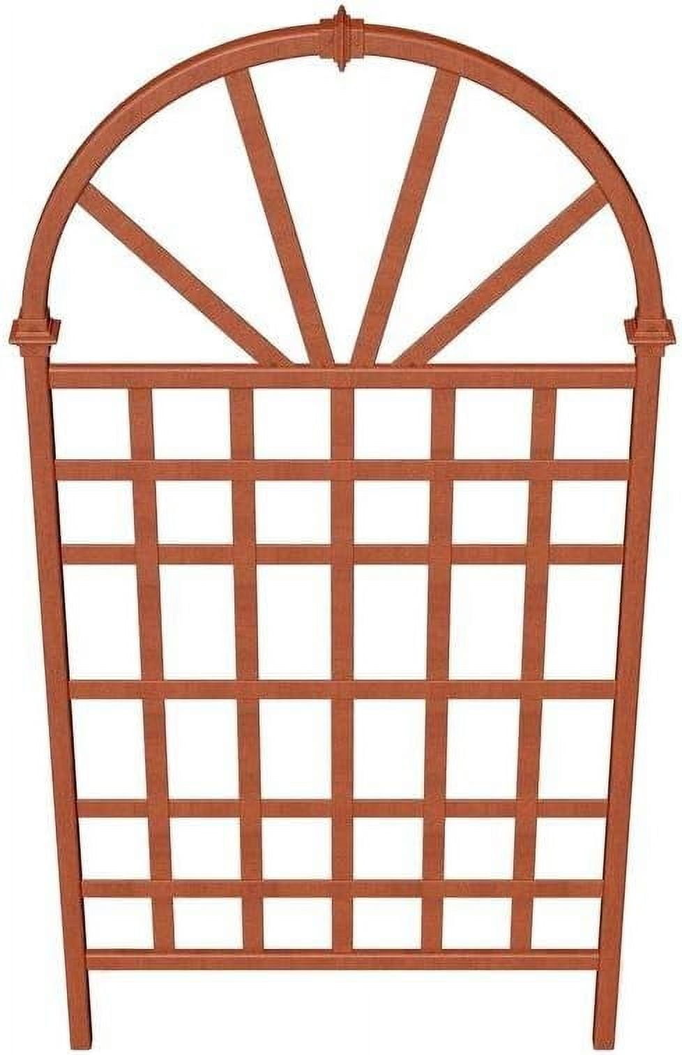 Savannah 39"W x 77"H Composite Vinyl Trellis - Walmart.com