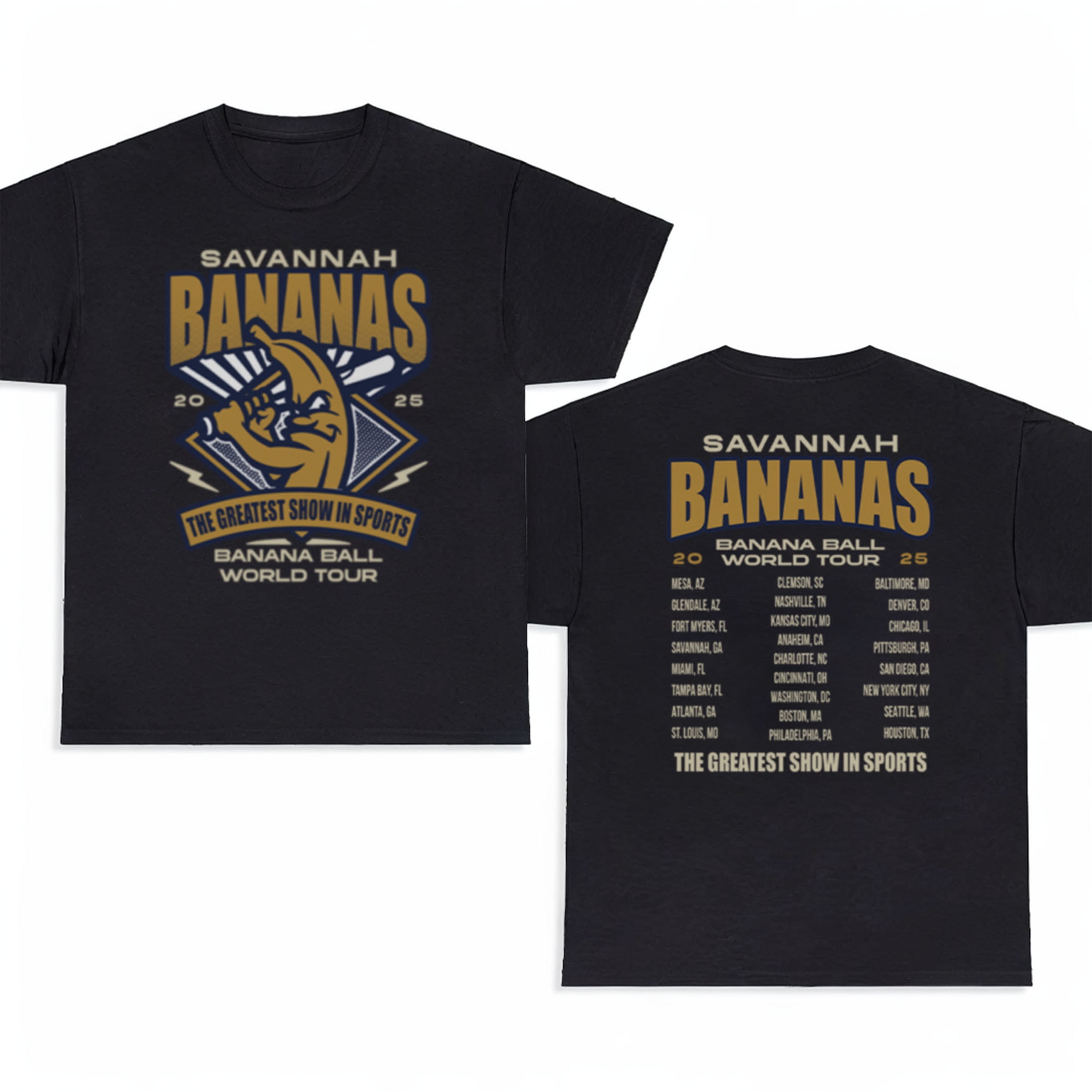 Savannah Baseball World Tour 2025 Shirt, Cute Trendy Savannah Baseball Game Day Tee, Gift for ...