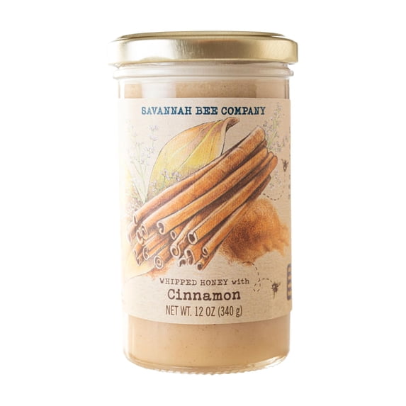 Savannah Bee Company Whipped BDF32 Honey - All Natural Spreadable Honey ...