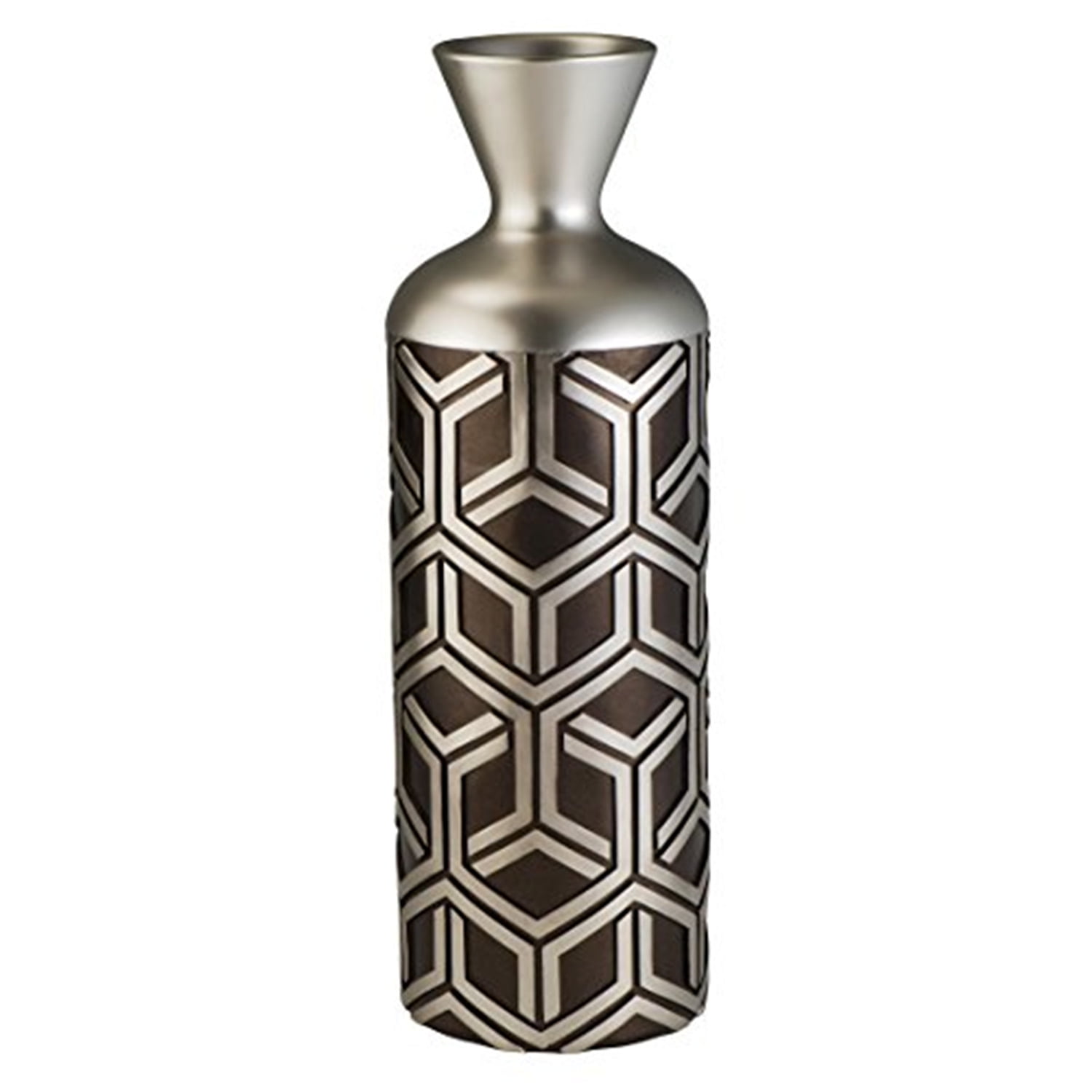 Savannah Chestnut Decorative Vase - Walmart Business Supplies