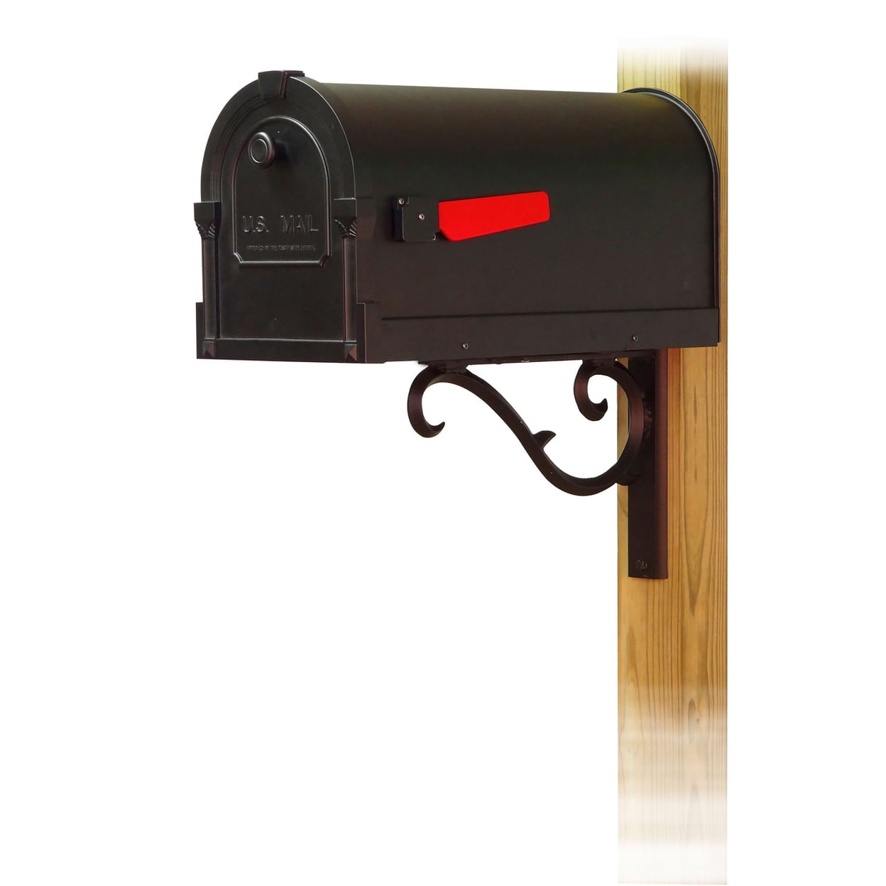 Special Lite Products Savannah Curbside Mailbox with Sorrento front ...