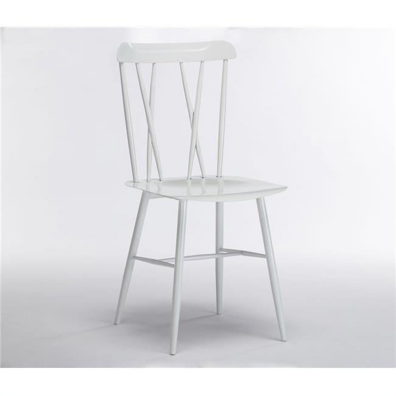 Savannah Dining Chair, White - Set of 2 - Walmart.com