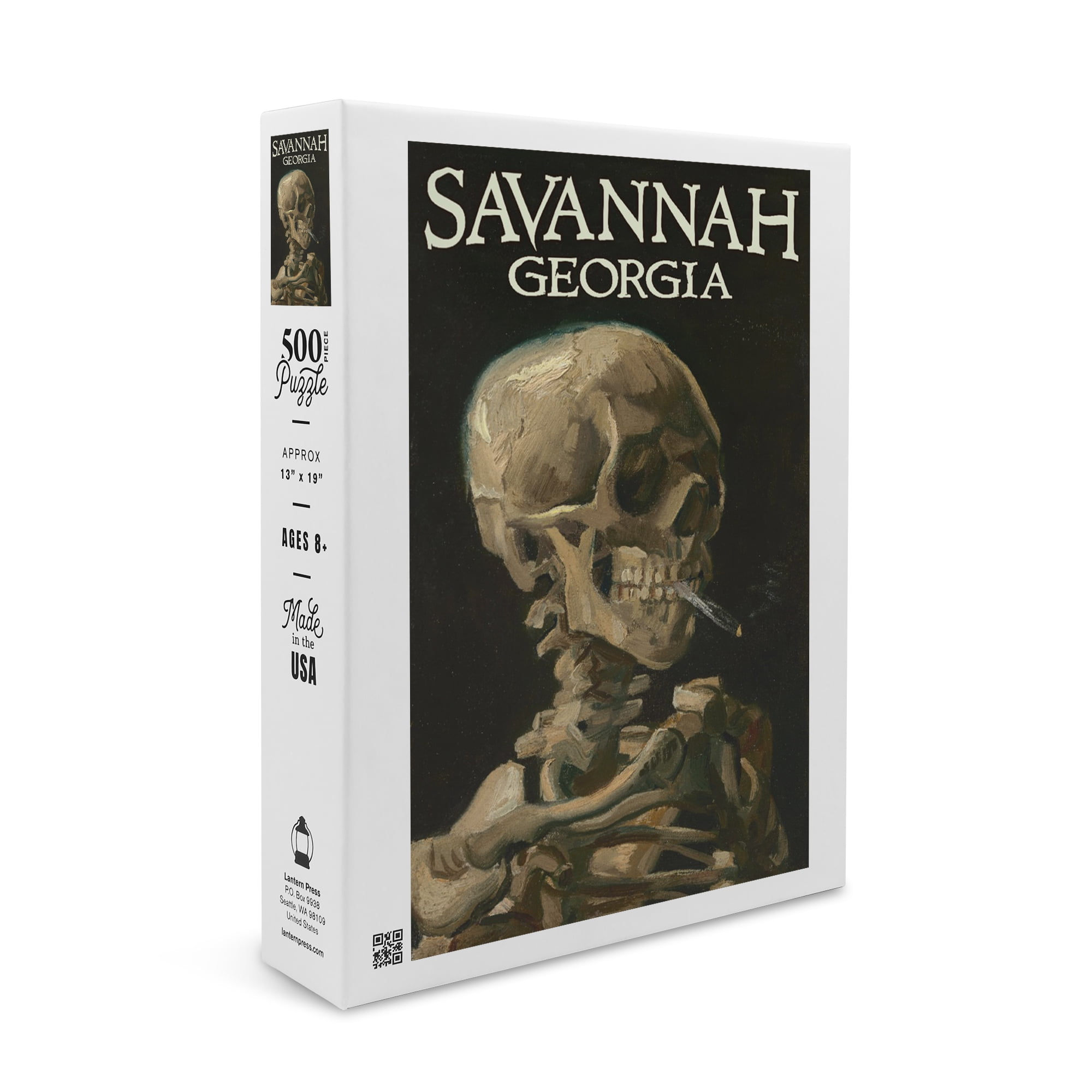 Savannah, Georgia, Head of a Skeleton with Cigarette, Vincent Van Gogh ...