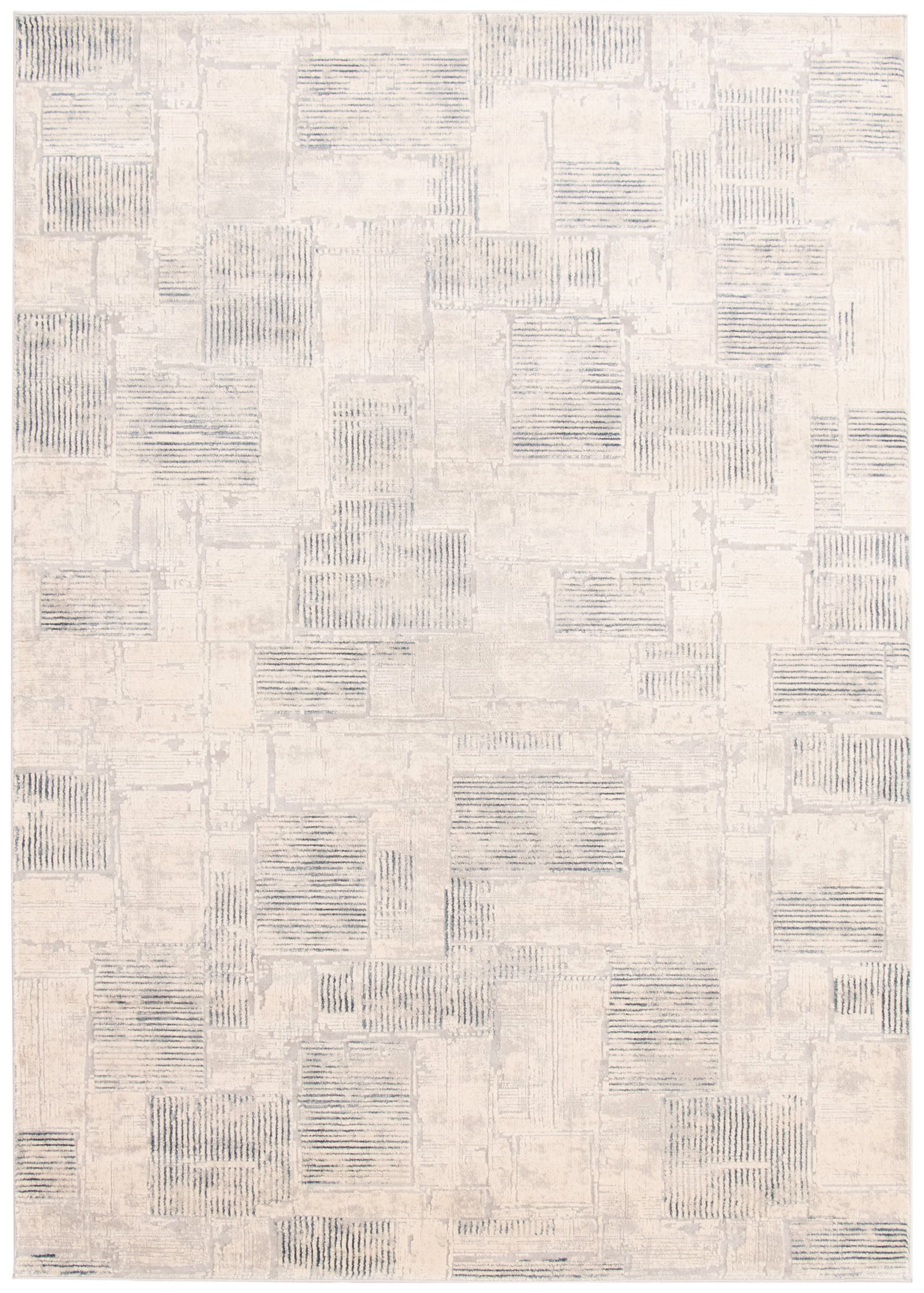 Savannah Grey Polypropylene Rug 5'3" x 7'3" - Walmart.com