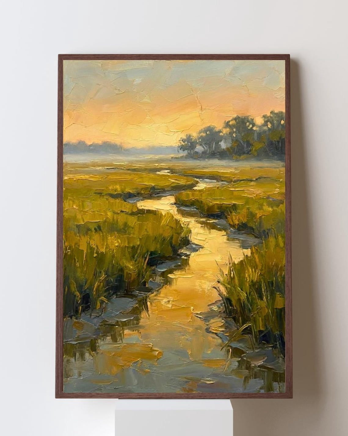 Savannah Lowcountry Marsh Georgia Coastal Landscape Southern Salt ...