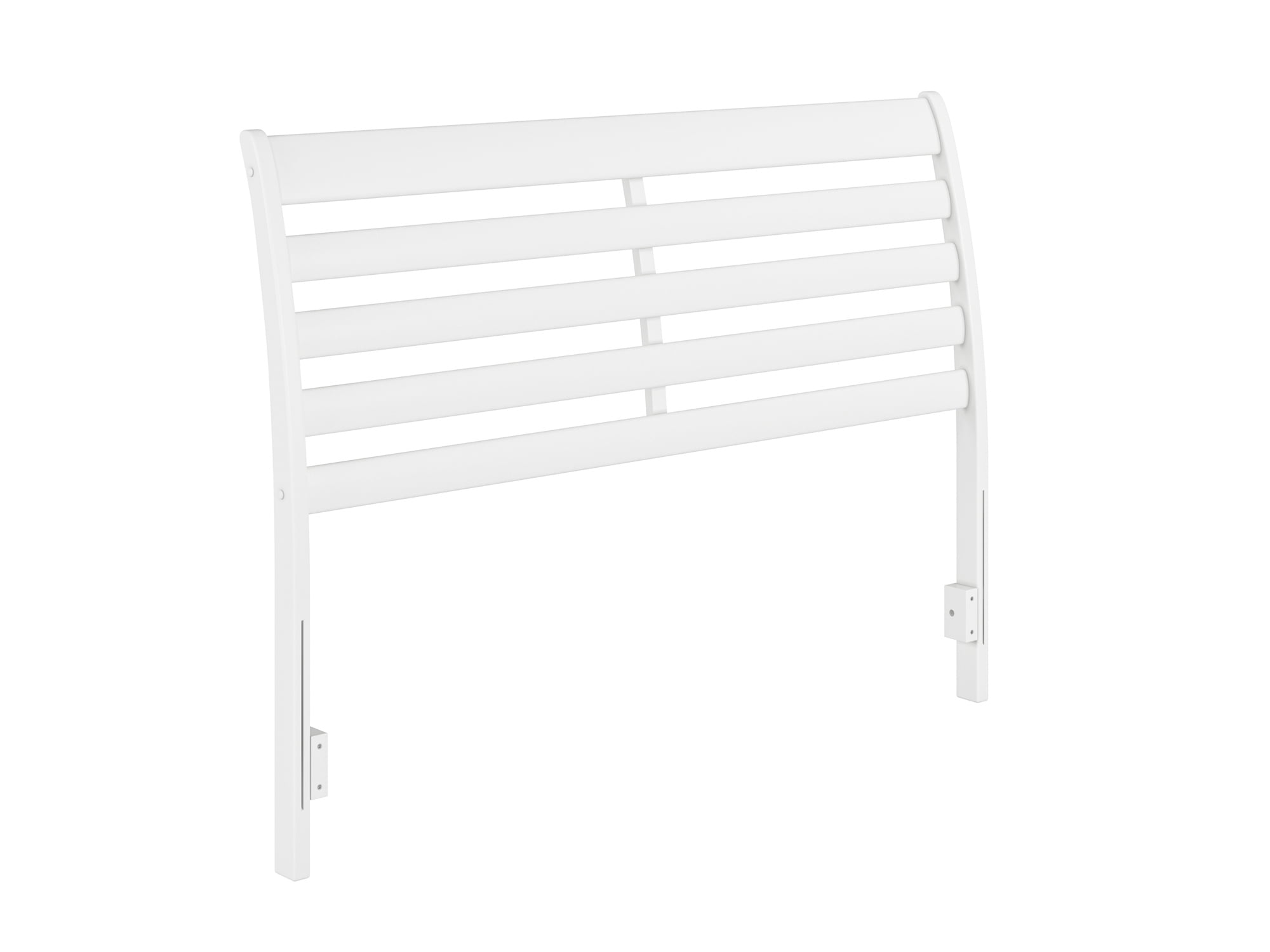 AFI Savannah Queen Solid Wood Headboard with Attachable Charger, White ...