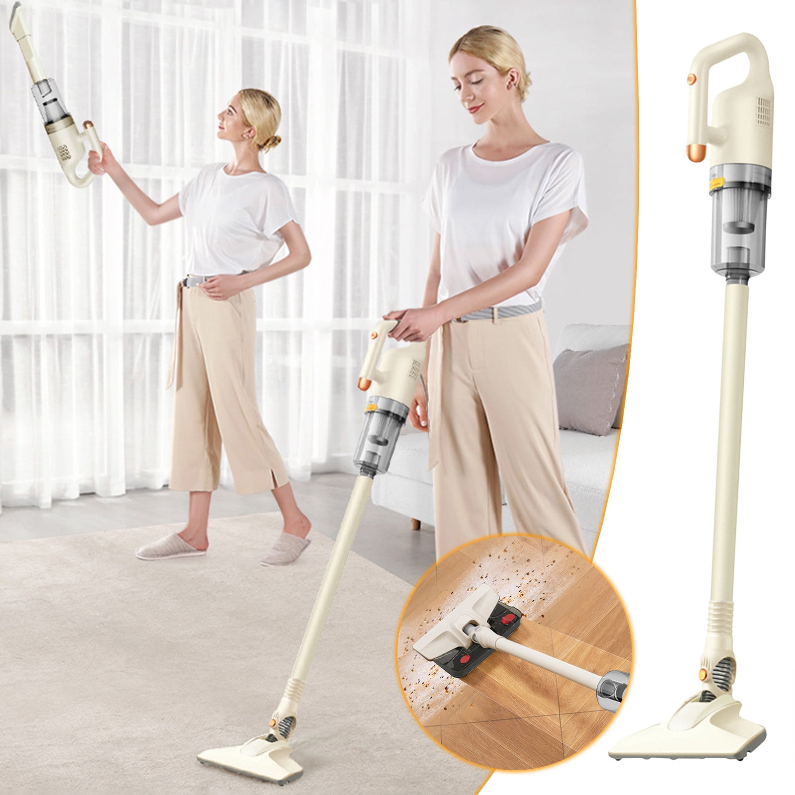 Save up to 50% Skegnu Vacuum Cleaner, Handheld Bed Mop, Removal Suction ...