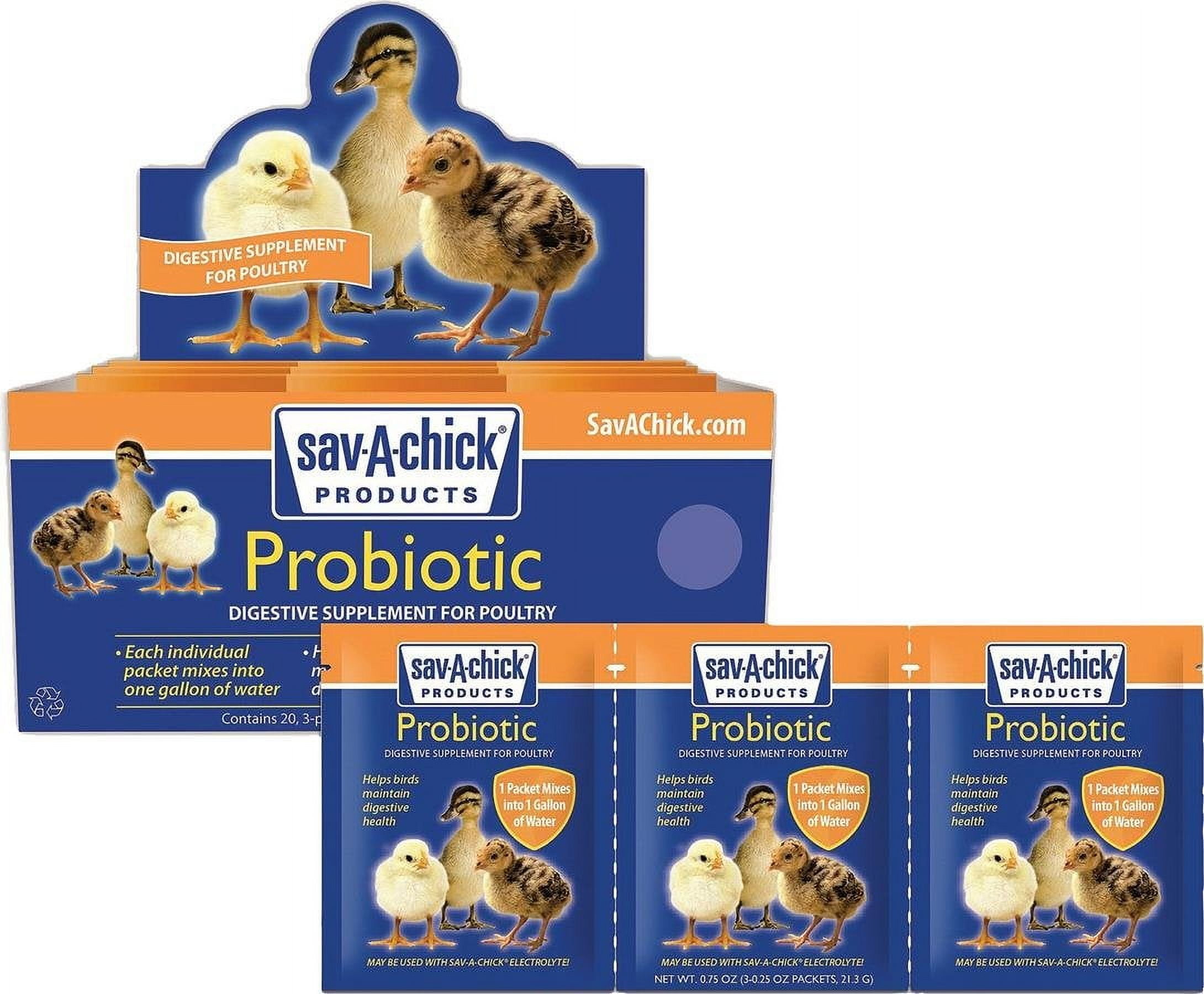 Save-A-Chick® Products Probiotic Poultry Digestive Supplement 3- 0.17 ...