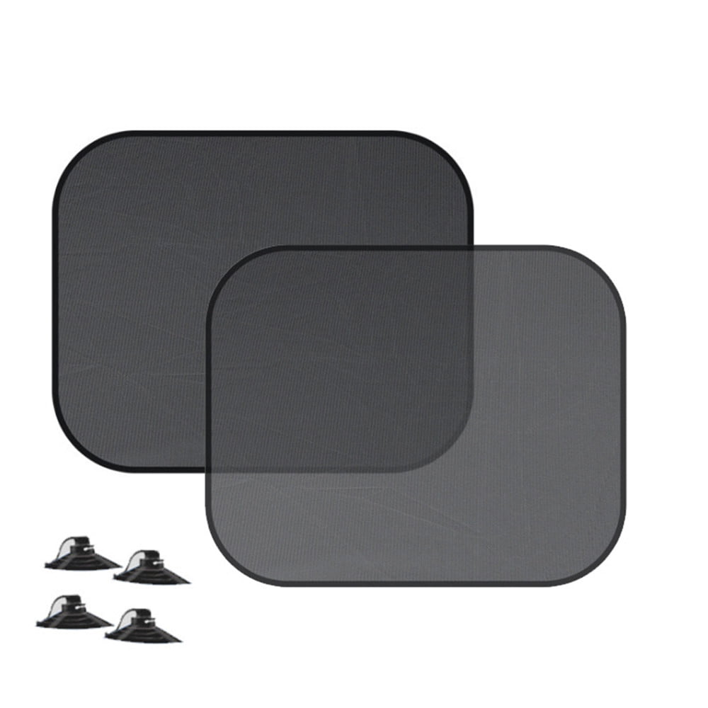 Save Big! 2PC Mesh Car Side Window Shade, Cling Sunshades for Front ...