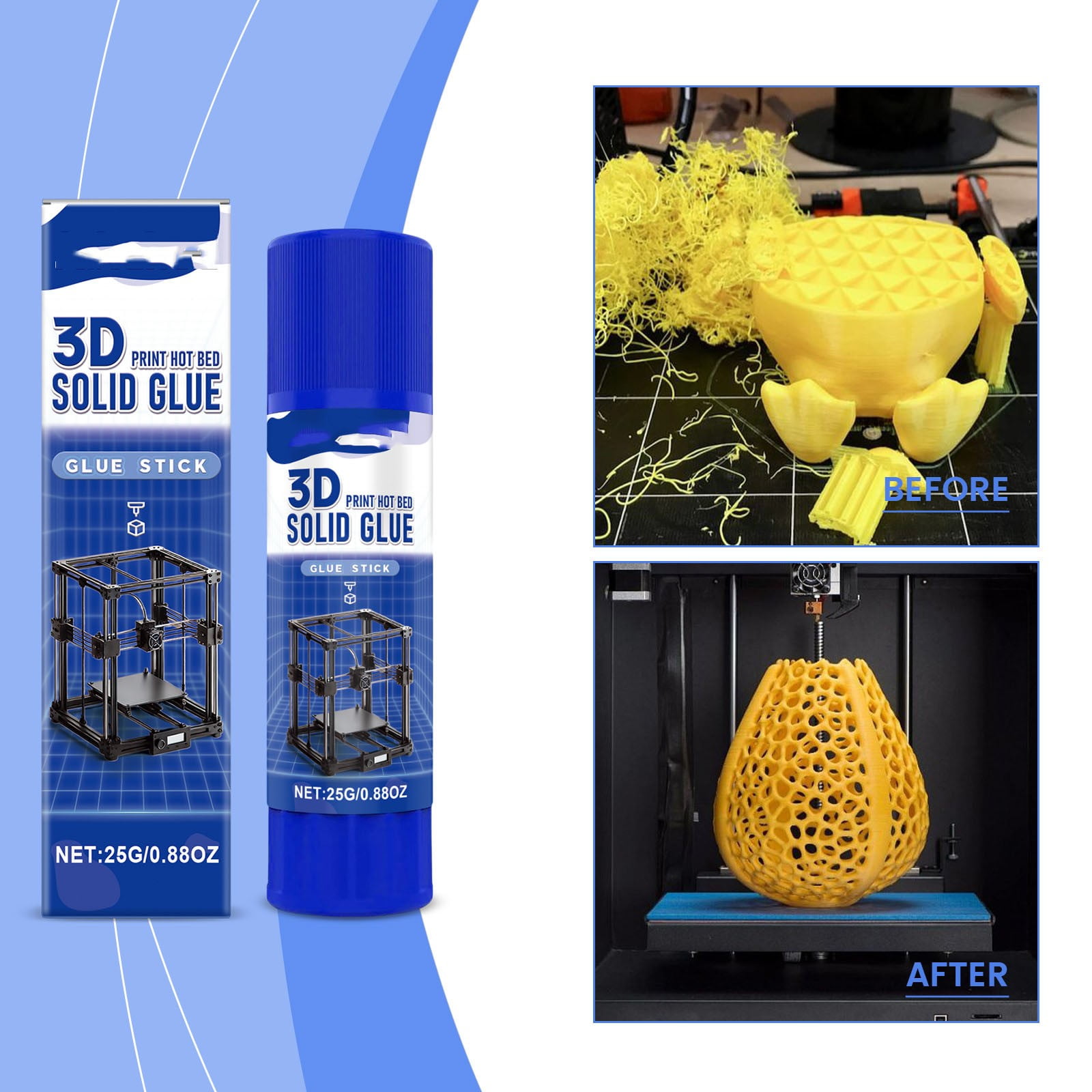 Save Big! Glue Stick for Car Stickers, Cost-Effective Print Adhesive ...