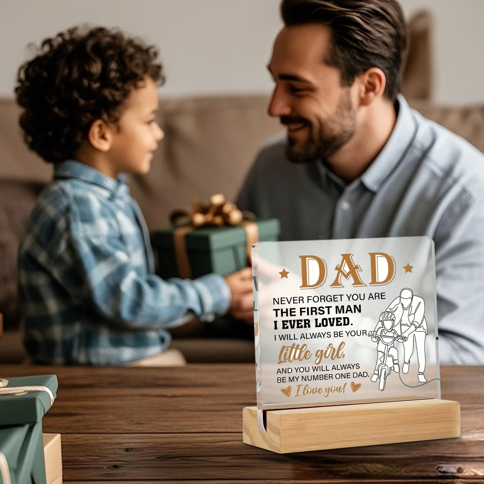 Save Big! Ywbawe Acrylic Desktop Decoration Sign, Modern Display Board ...