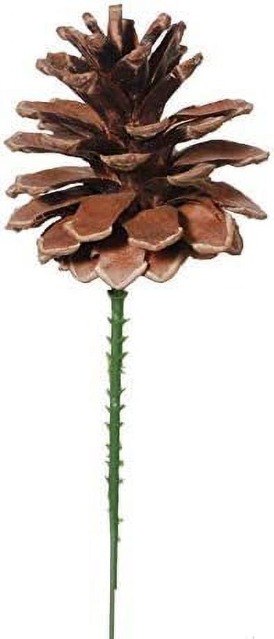 Save Dollar Stores Christmas Floral Pinecone Pick Natural for Christmas ...