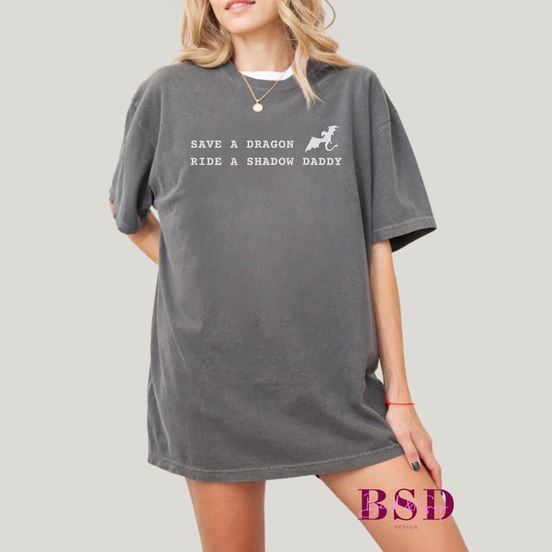 Save a Dragon, Ride a Shadow Daddy, Fourth Wing Shirt, Xaden Riorson T ...