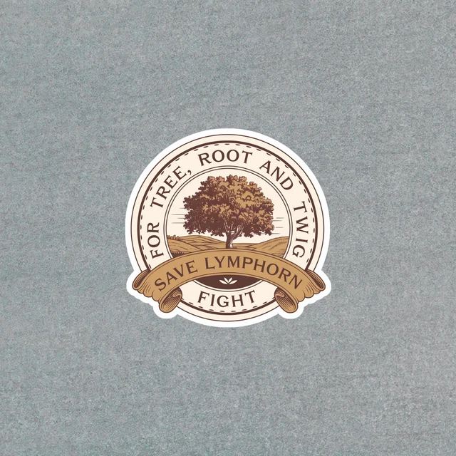 Save Fangorn Fight For Tree Root And Twig Sticker For Nature ...