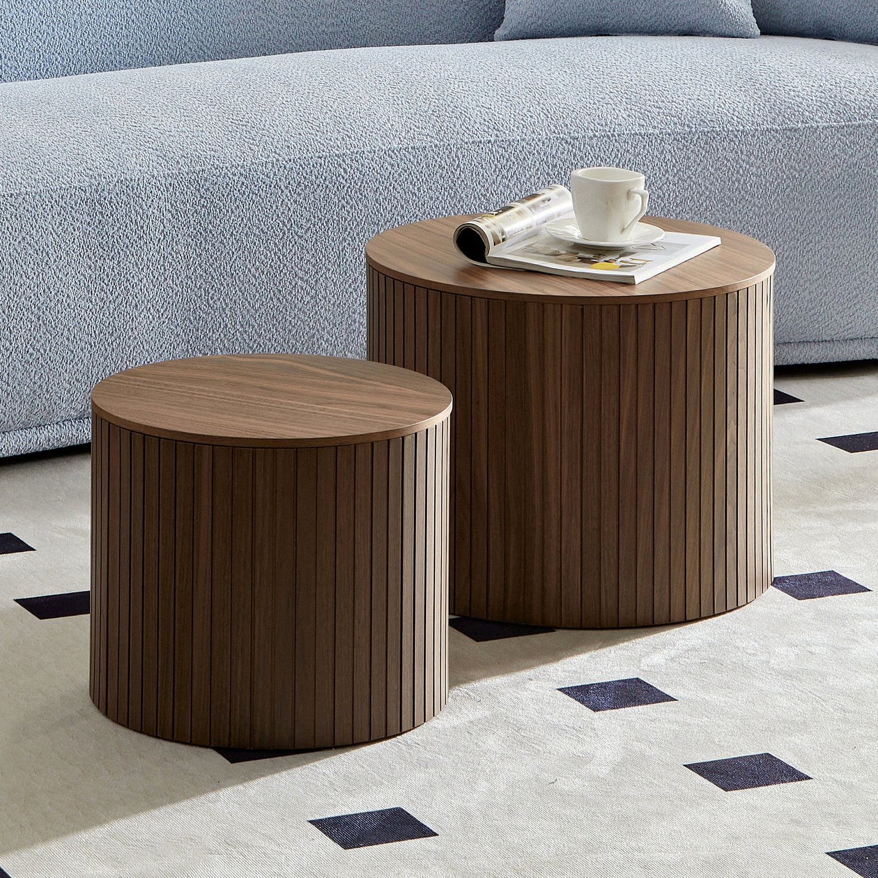 Save Floor Space - MDF Nested Tables for Small Living Rooms - Walmart.com
