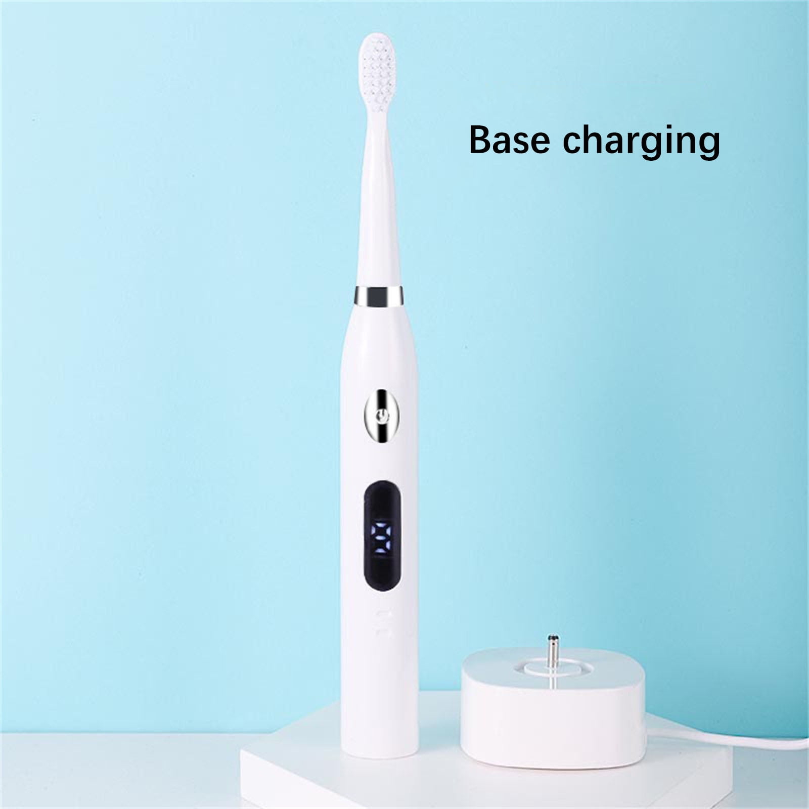 Save JGF844 High Frequency Electronic Toothbrush 3 Brush Heads Adults ...