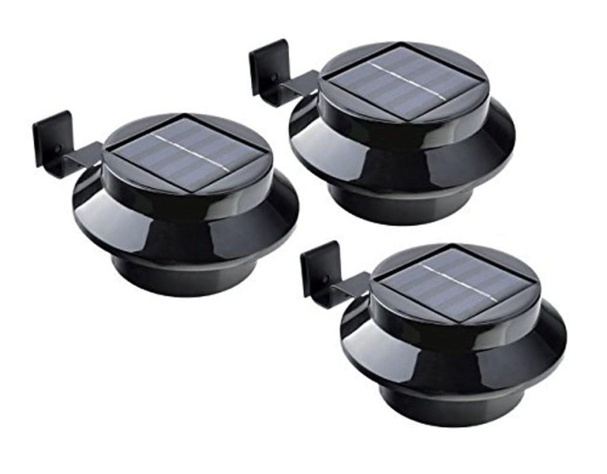 Save Money No Electricity Fee Solar Gutter Light, Outdoor Waterproof 3 ...