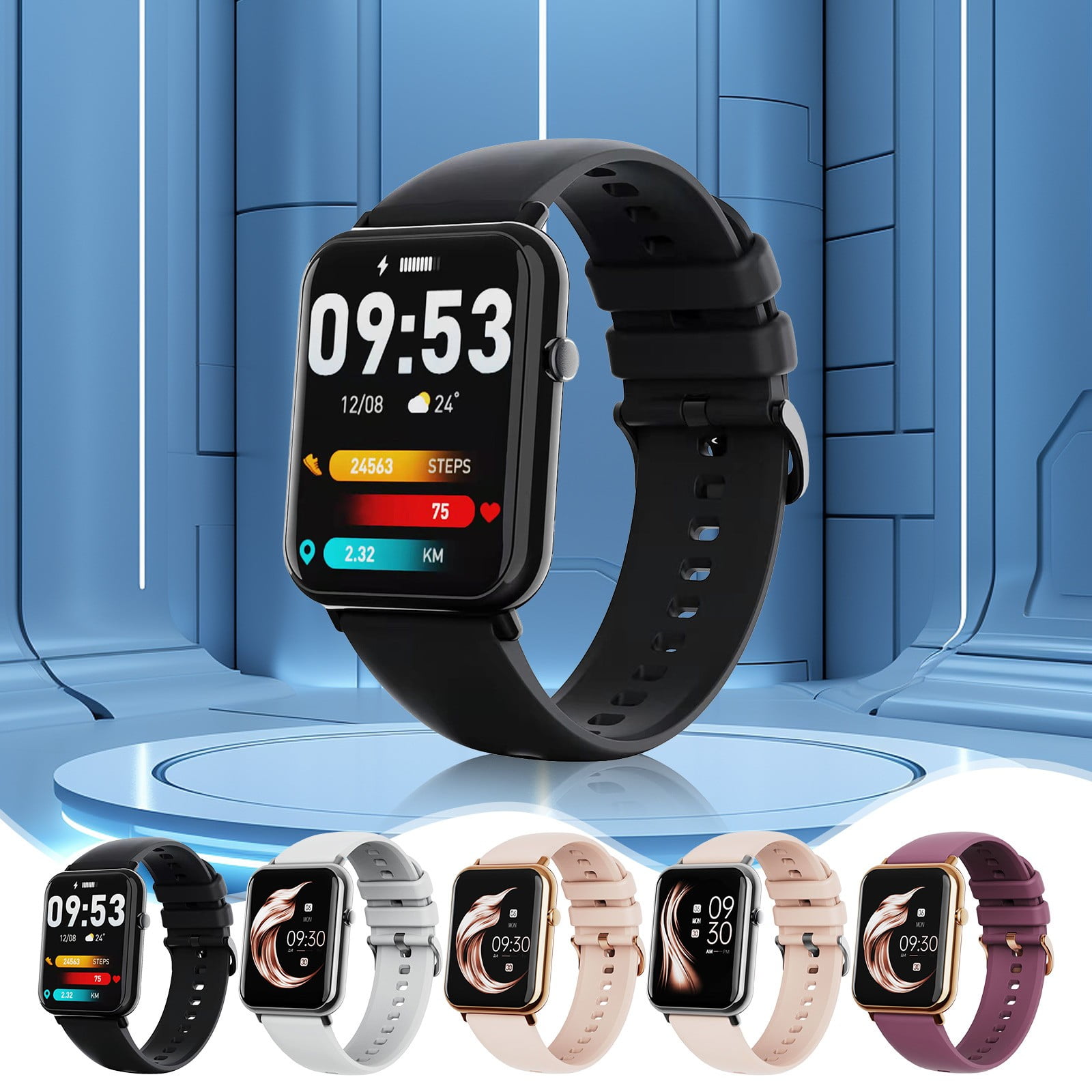 Save More,Bluetooth Smartwatch, Call Alerts, Step Counter, IP68 ...