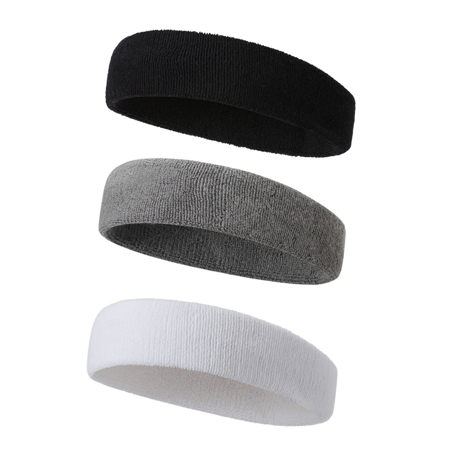 Save More, Breathable Cotton Headband, Sweatband Antiperspirant, Soft ...