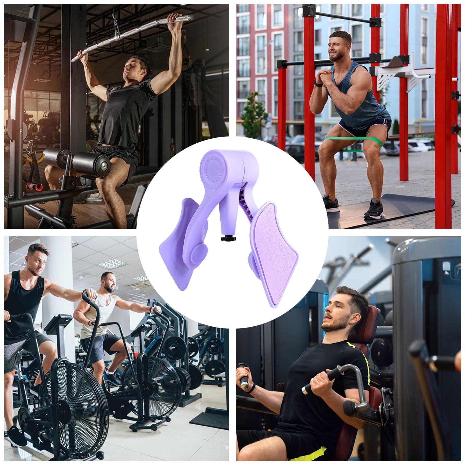 Save More,Inner Thigh Exerciser, 360 Degree Thigh Main, Resistance Band ...