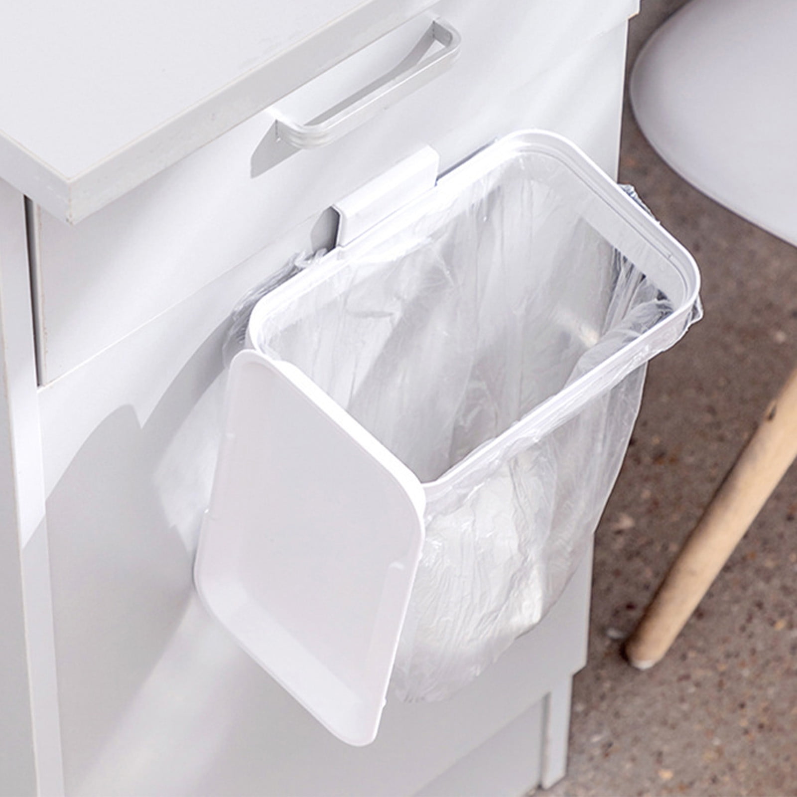 Save More, Kitchen Waste Bin, Wall-Mounted, Household Waste Basket ...