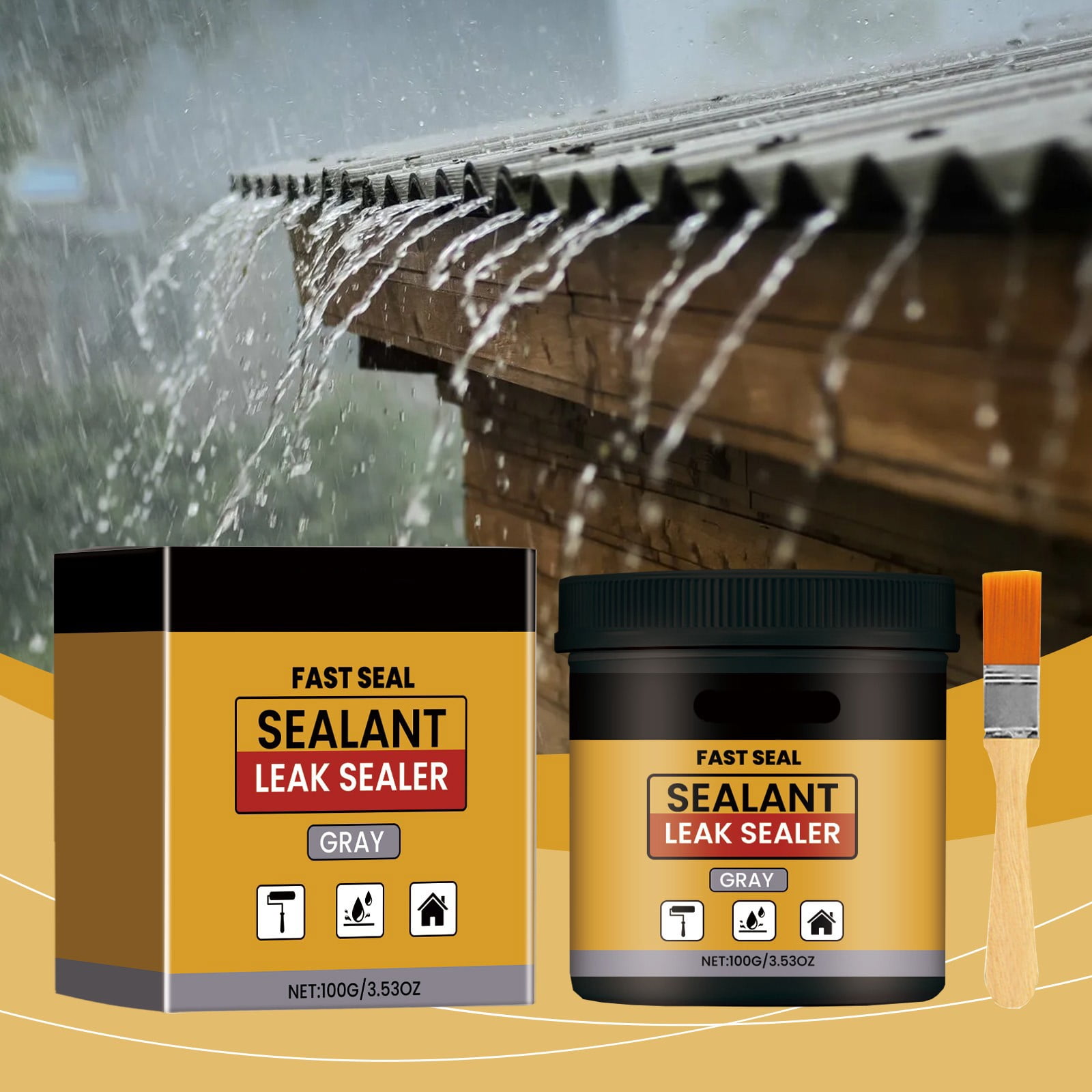 Save More, Watertight Barrier Protection Spray, Construction Surface ...