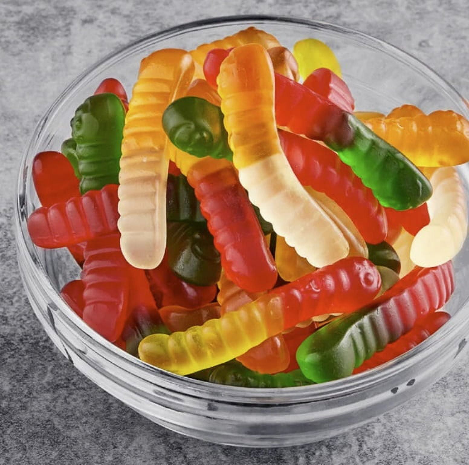 Save On Product World's Best 12 Flavor Mini Gummi Worms Fruit Candy ...