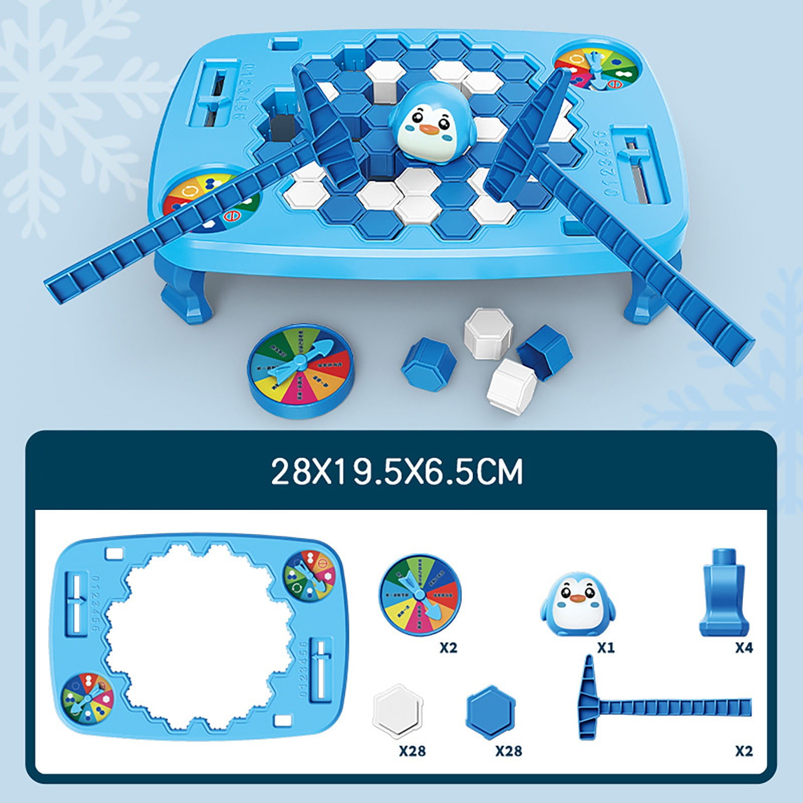 Save the Penguin Iceberg Trap: Interactive Family Board Game for Kids 4 ...
