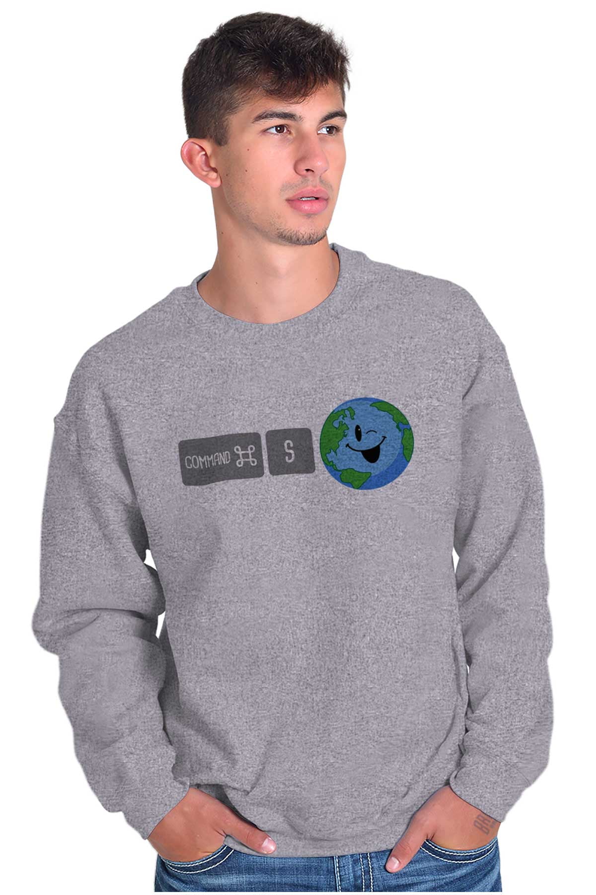 Command Save the Planet Earth Day Unisex Plus Size Sweatshirt Brisco ...