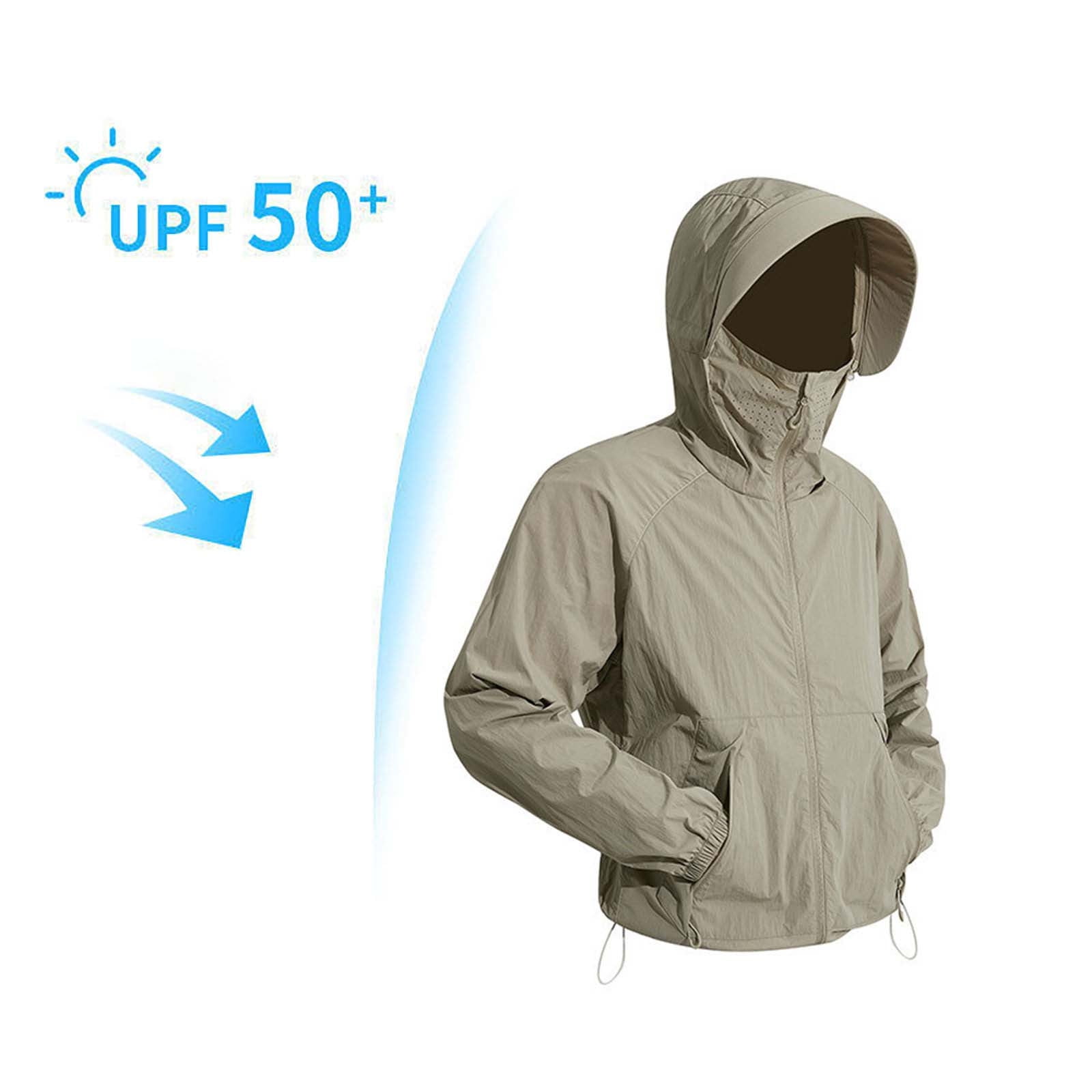 Save on Summer,Men Outdoor Jacket Long Sleeve Hooded Pocket Design ...
