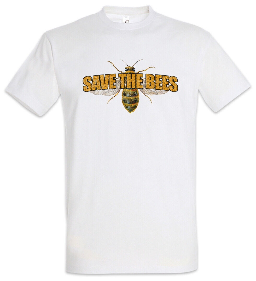 Save The Bees T-Shirt Bienen Imker Züchter Naturschutz Vegetarisch ...