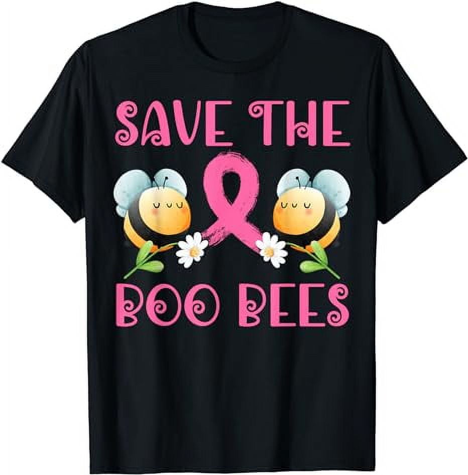 Save The Boo Bees Breast Warrior Survivor Cancer Awareness T-Shirt ...