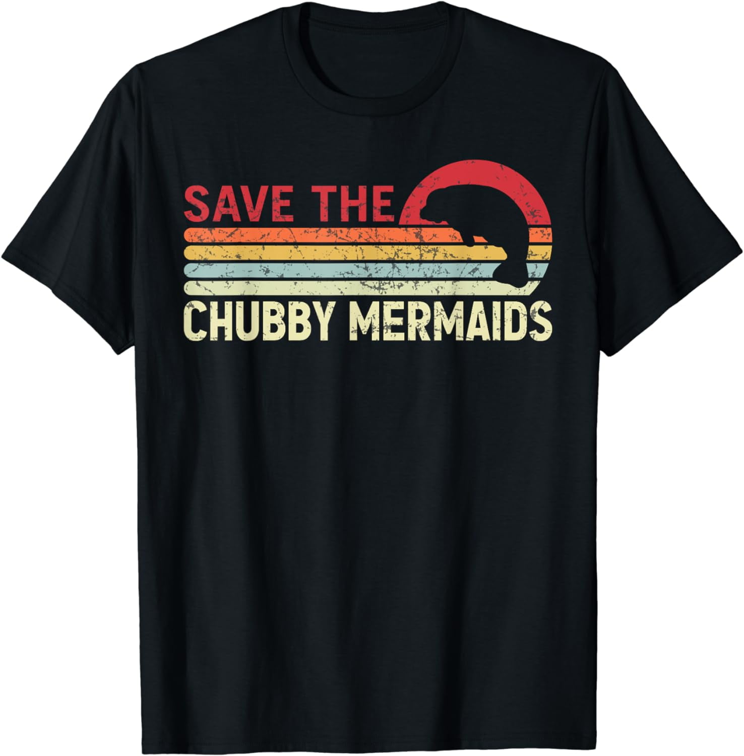 Save The Chubby Sea Cow Mermaids Manatee Floaty Potatoes T-Shirt ...