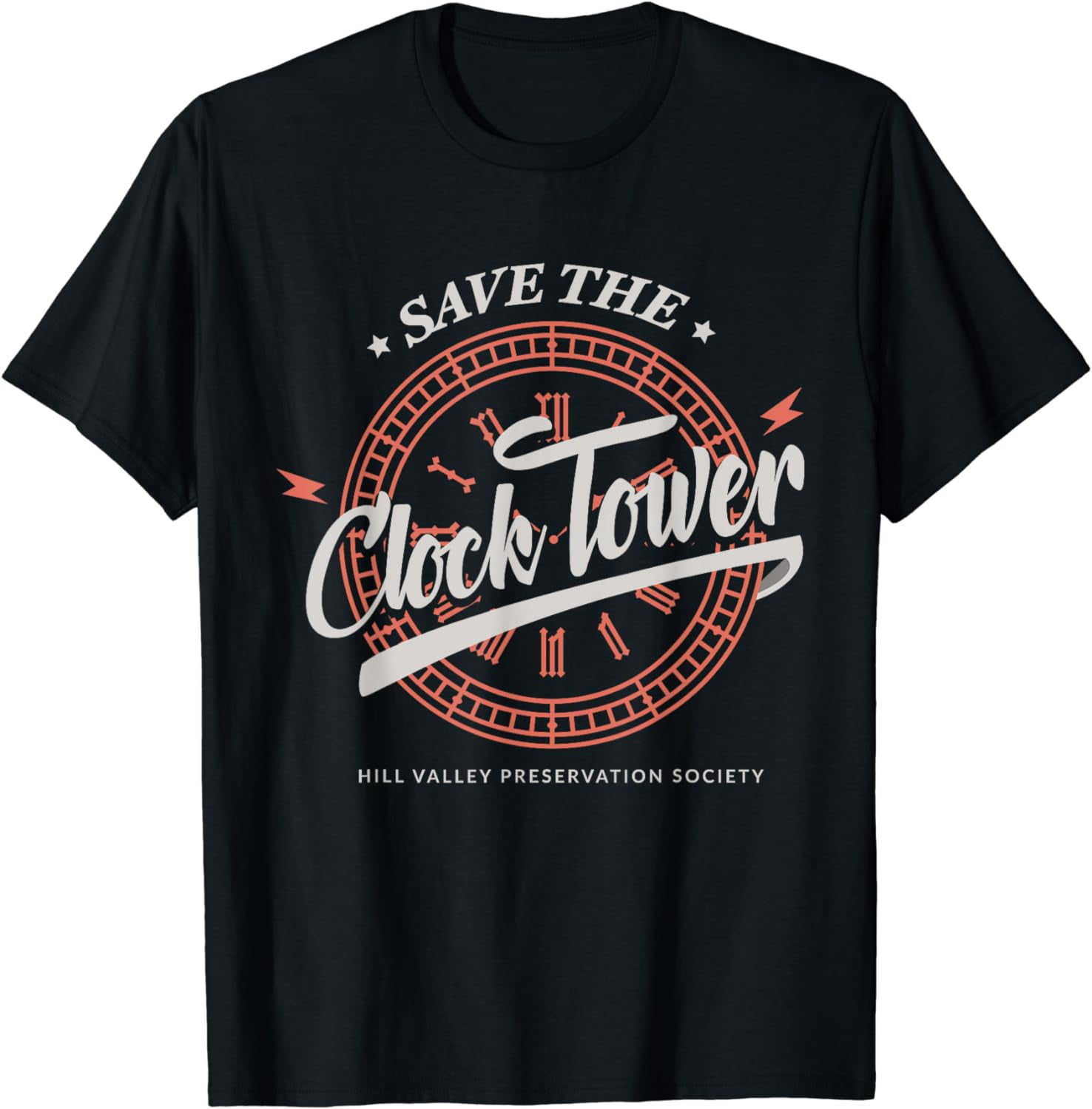 Save The Clock Tower T-Shirt - Movie Quote - Walmart.com