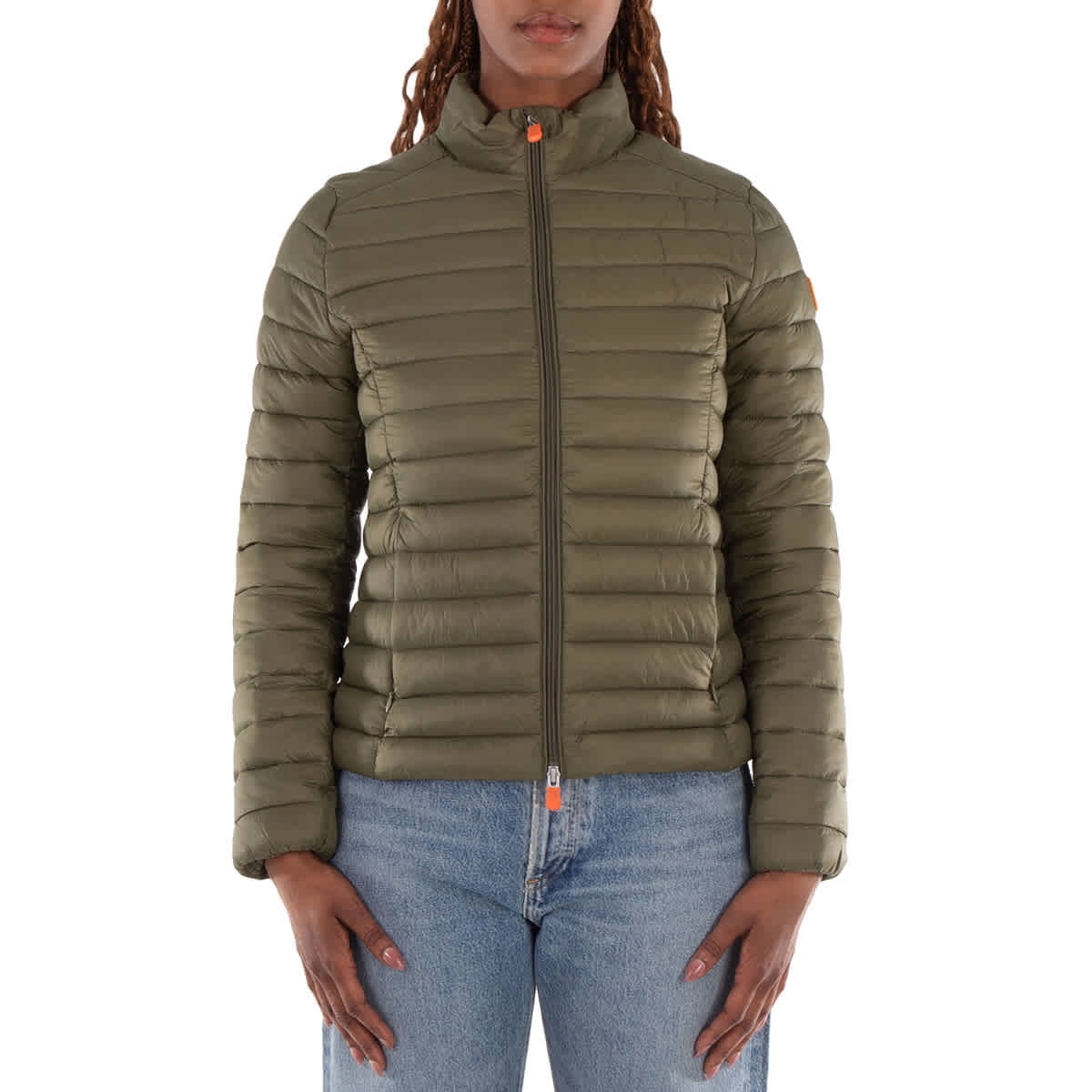 Save The Duck Ladies Green Carly Puffer Jacket, Brand Size 3 (M/L ...