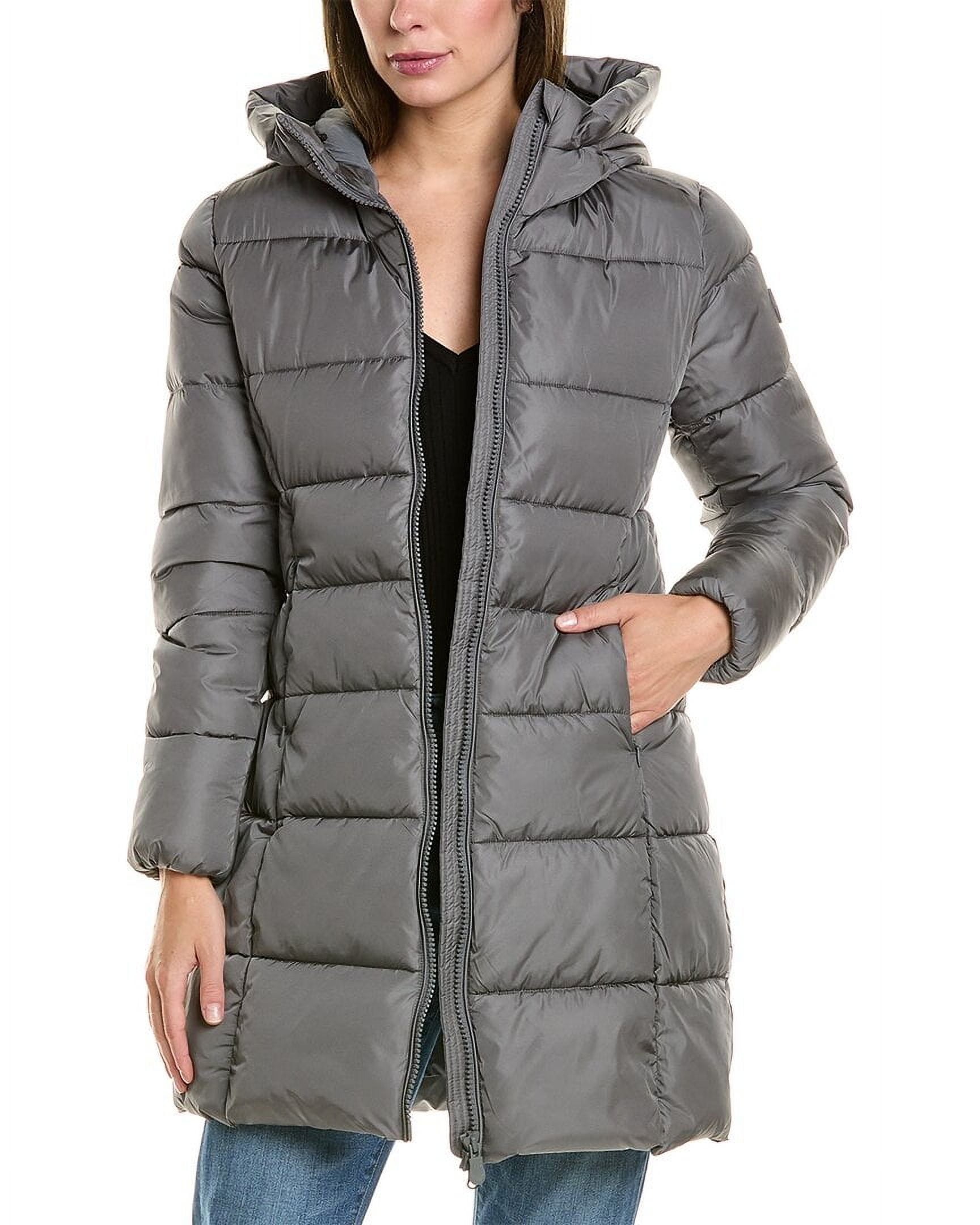 Save The Duck womens Ludo Coat, 4/L, Grey - Walmart.com
