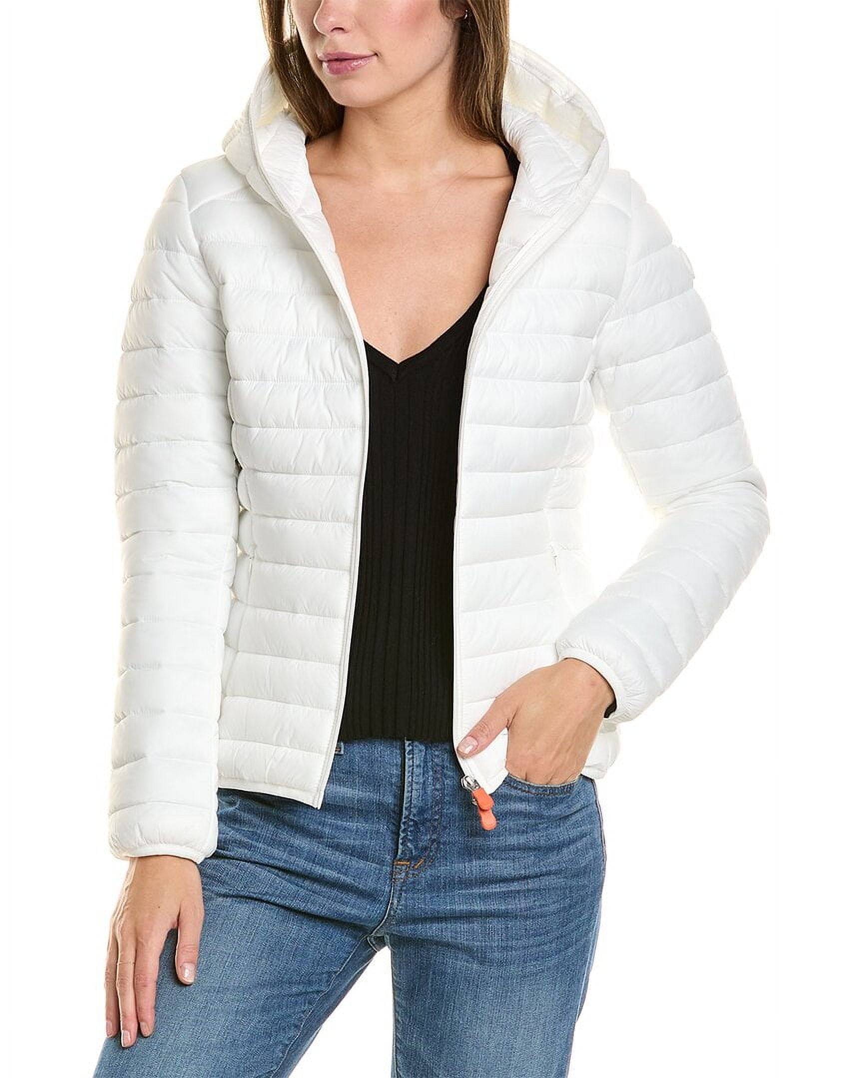 Save The Duck womens Vicky Jacket, 5L/XL, White - Walmart.com