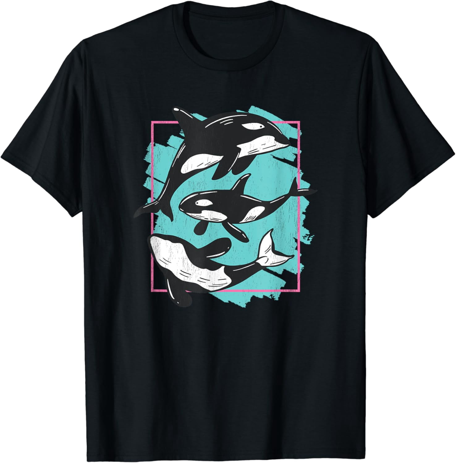Save The Ocean Orca Whale Sea Life Friends Graphic For Women T-Shirt ...