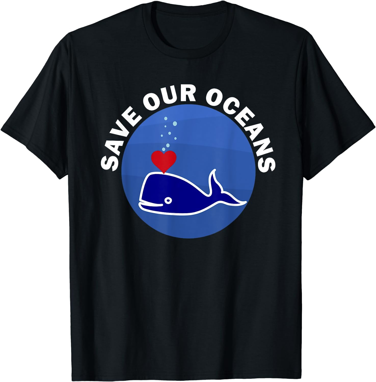 Save The Ocean Shirt Plastic Pollution Whale Reef TShirt - Walmart.com