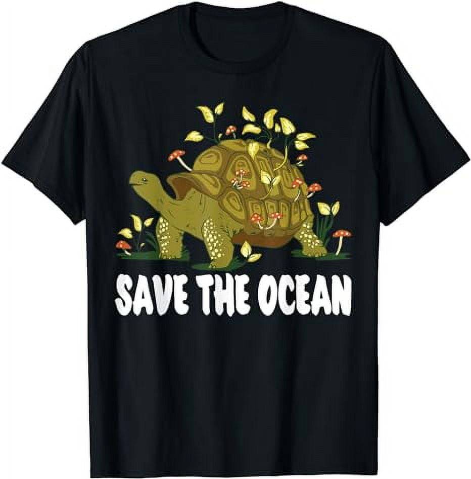 Save The Ocean Turtles Funny Sea Turtle Kids T-Shirt - Walmart.com