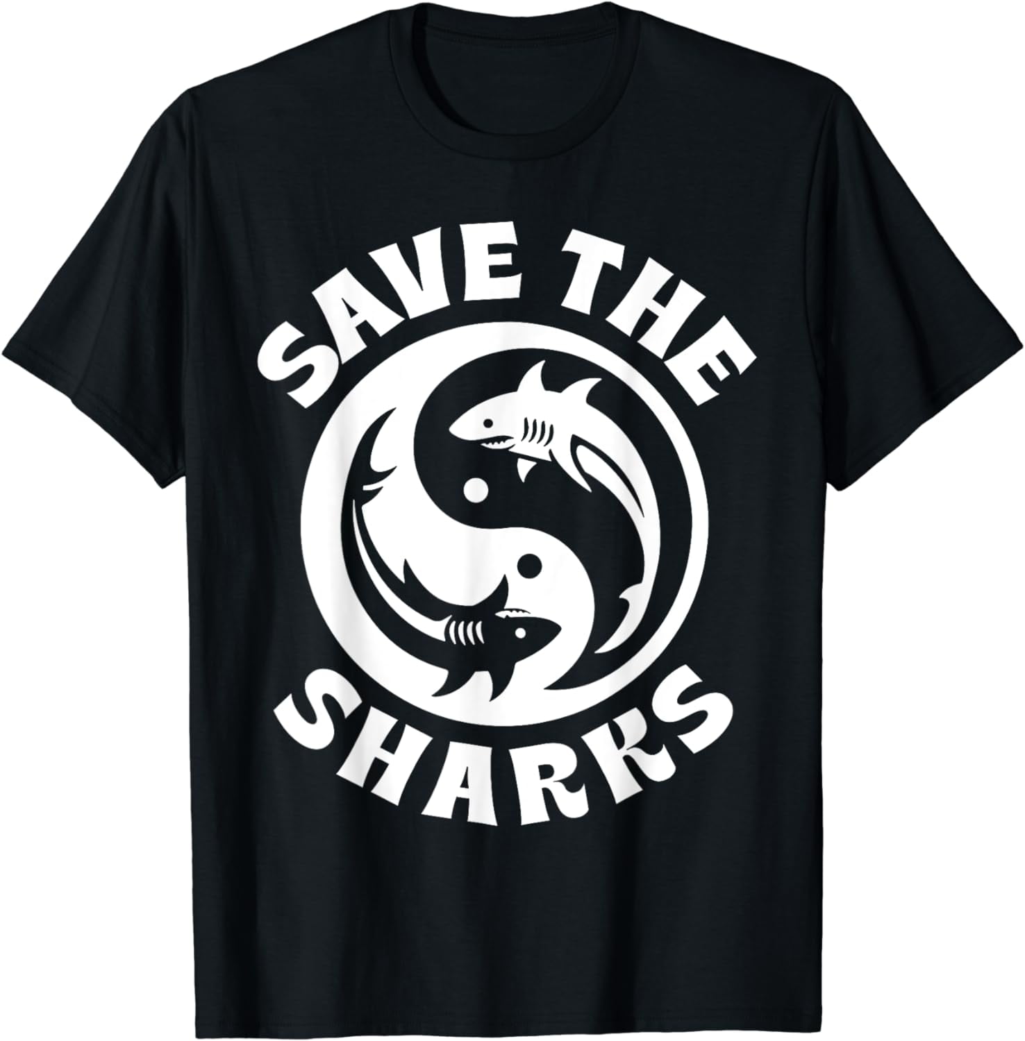 Save The Sharks Shark Conservation Marine Biologist T-Shirt - Walmart.com