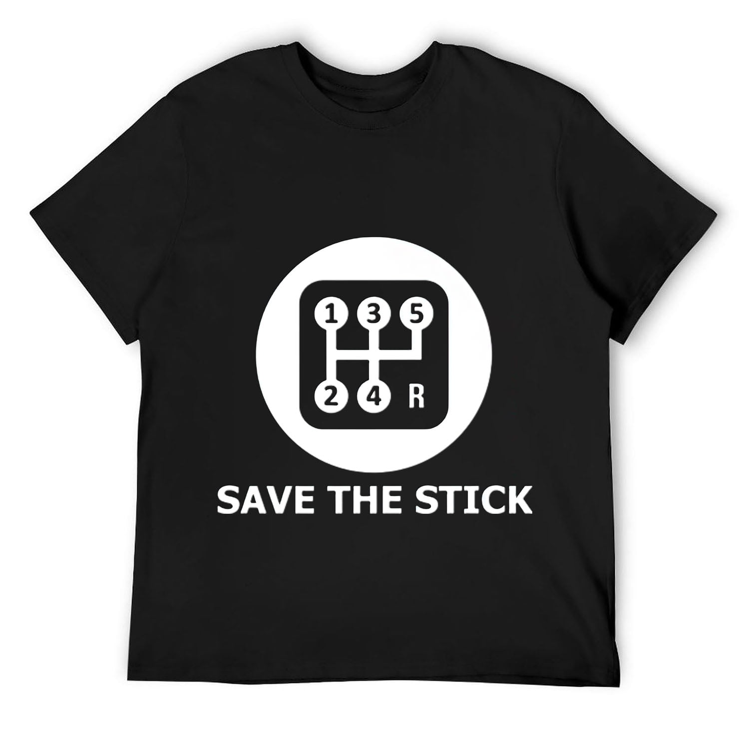 Save The Stick Shirt | Manual Transmission Three Pedals Gift Black XL ...